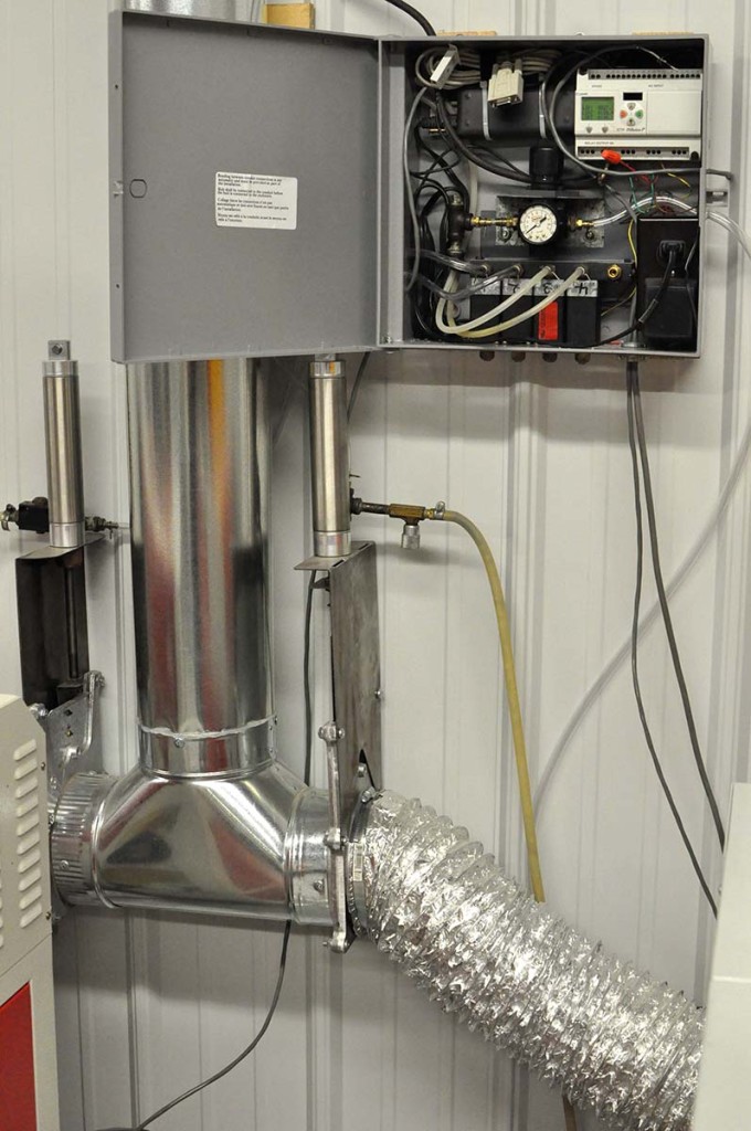 Laser fume extraction - The Manufactory